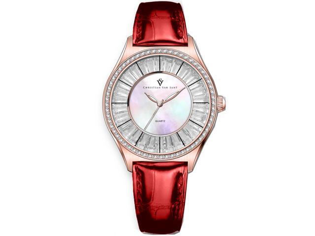 Click here for Christian Van Sant Womens Luna Mother of pearl Dia... prices