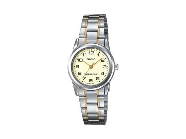 Click here for Casio Womens Two-Tone Stainless Steel Watch with C... prices