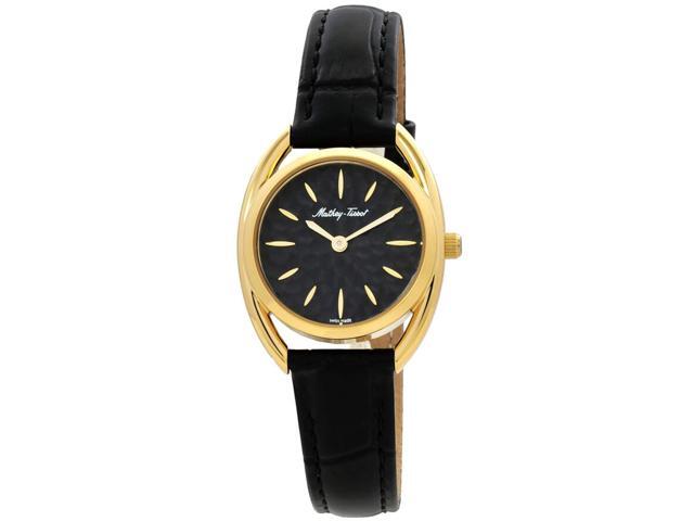 Click here for Mathey Tissot Womens Saphira Black Dial Watch - D9... prices