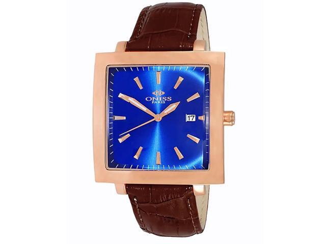 Click here for Oniss Mens Quad Blue Dial Watch - ON4444-MRGBU prices