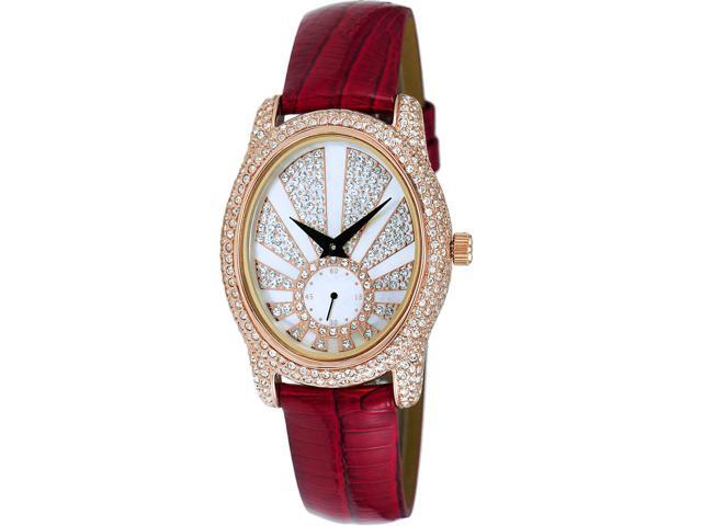 Click here for Adee Kaye Womens Flushy White Dial Watch - AK2003-... prices