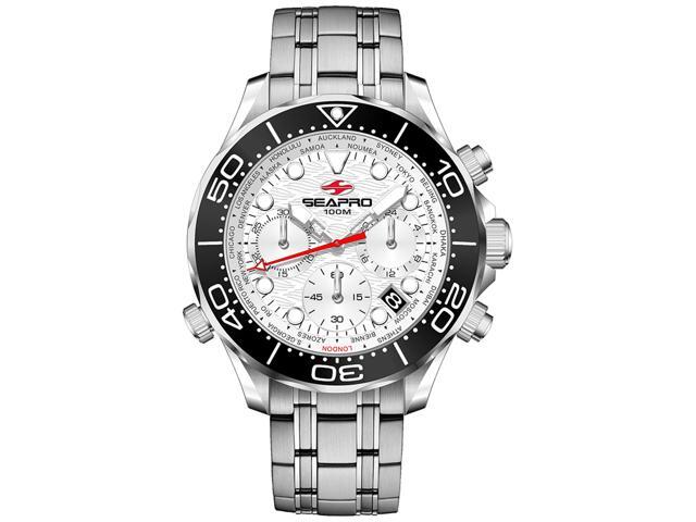 Click here for Seapro Mens Mondial Timer White Dial Watch - SP015... prices
