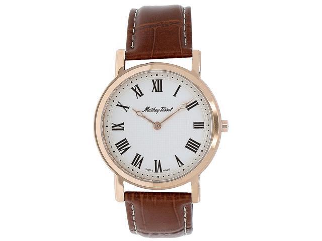 Click here for Mathey Tissot Mens City White Dial Watch - H611252... prices