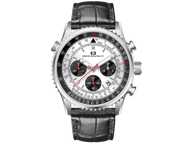 Click here for Oceanaut Mens Flight Silver Dial Watch - OC0126 prices