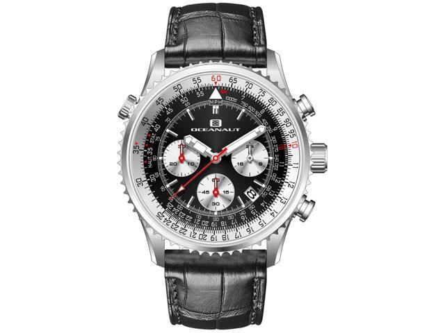 Click here for Oceanaut Mens Flight Black Dial Watch - OC0125 prices