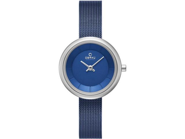Click here for Obaku Womens Stille Arctic Blue Dial Watch - V146L... prices