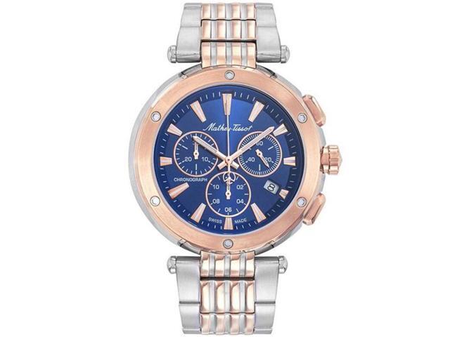 Click here for Mathey Tissot Mens Neptune Chrono Blue Dial Watch... prices