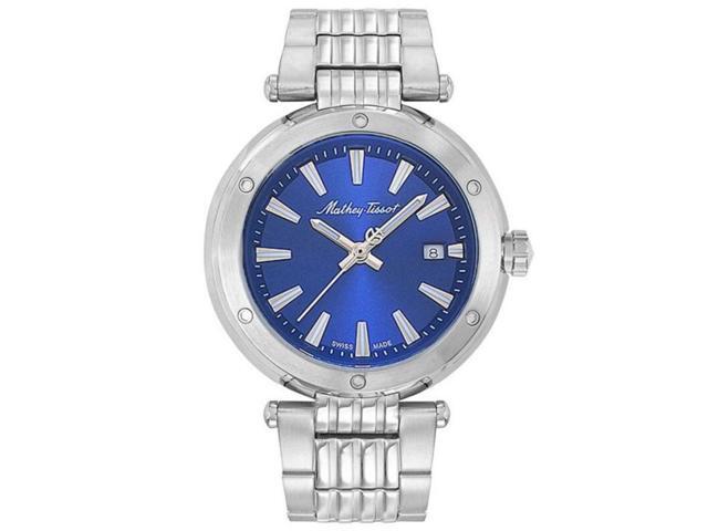 Click here for Mathey Tissot Mens Neptune Blue Dial Watch - H912A... prices