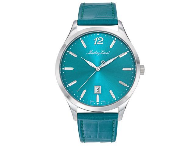 Click here for Mathey Tissot Mens Urban Green Dial Watch - H411PE... prices