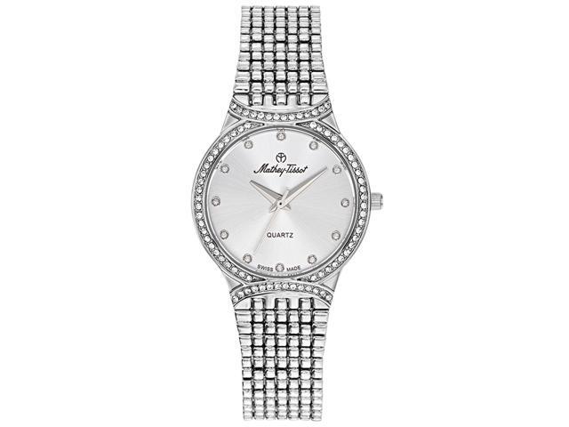 Click here for Mathey Tissot Womens Classic Silver Dial Watch - D... prices