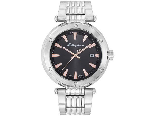 Click here for Mathey Tissot Mens Neptune Black Dial Watch - H912... prices
