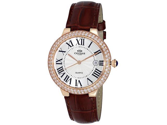 Click here for Oniss Womens Glam White Dial Watch - ON3322-LRGWT prices