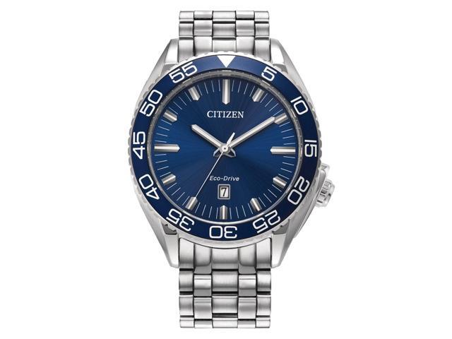 Click here for Citizen Mens Eco Drive Blue Dial Watch - AW1770-53... prices