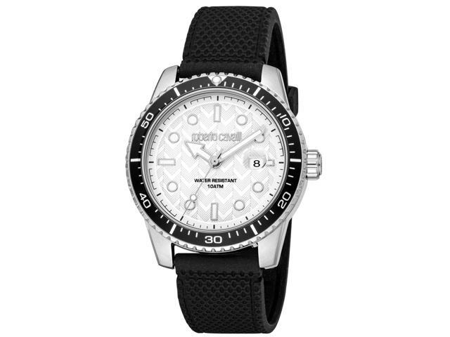 Click here for Roberto Cavalli Mens Classic Silver Dial Watch - R... prices