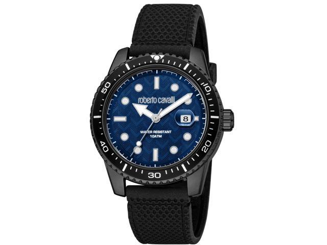 Click here for Roberto Cavalli Mens Classic Blue Dial Watch - RC5... prices