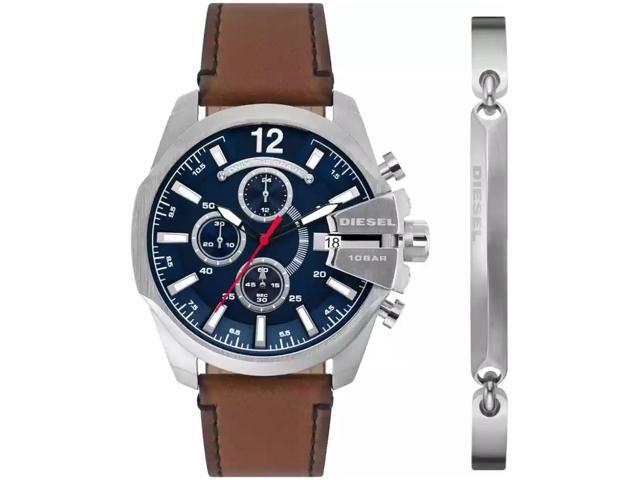 Click here for Diesel Mens Baby Chief Blue Dial Watch - DZ4601SET prices