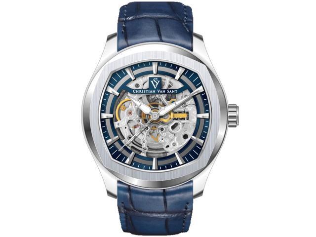 Click here for Christian Van Sant Mens Romeo Blue Dial Watch - CV... prices
