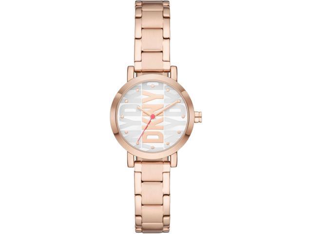 Click here for DKNY Womens Soho Silver Dial Watch - NY6648 prices