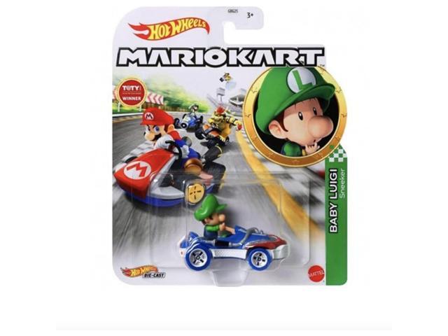 Click here for Hot Wheels Mario Kart Replica Diecast Baby Luigi G... prices