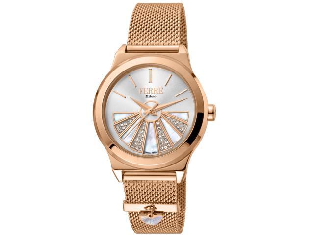 Click here for Ferre Milano Womens Classic White Dial Watch - FM1... prices