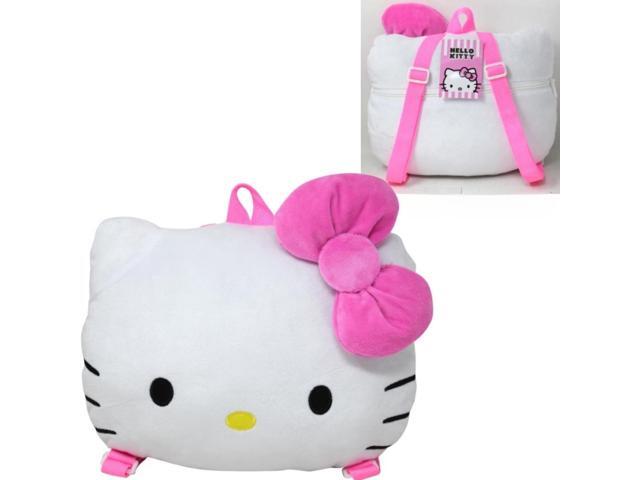 Click here for Hello Kitty Head Shaped Plush Backpack 10x13 Chara... prices