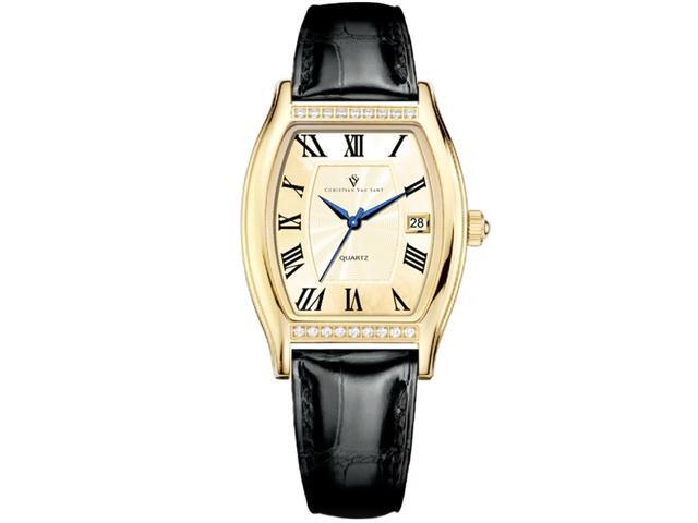 Click here for Christian Van Sant Womens Gemma Gold Dial Watch -... prices