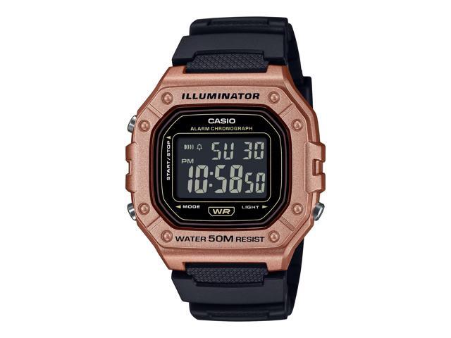 Click here for Casio Mens Bronze Digital Sport Watch with Black S... prices