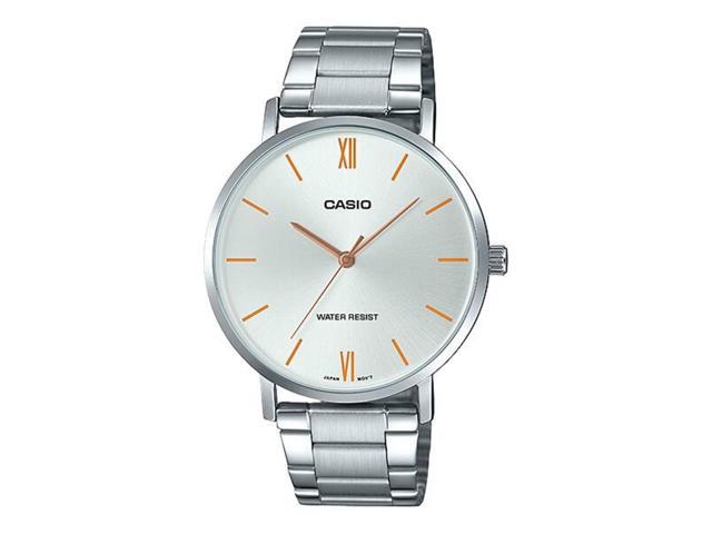 Click here for Casio Mens Silver Stainless Steel Analog Watch wit... prices