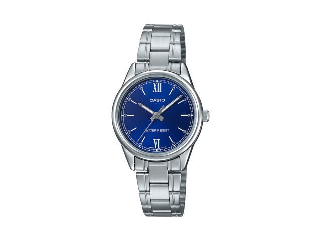 Click here for Casio Womens Blue Dial Stainless Steel Bracelet Wa... prices