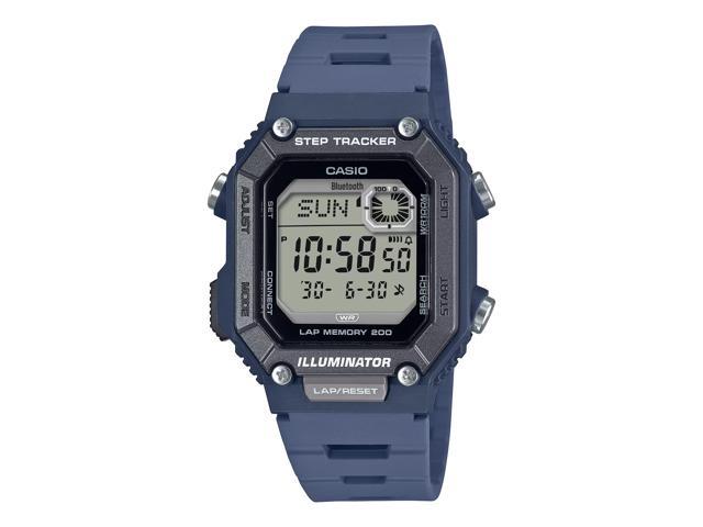 Casio Mens Digital Watch with Blue Strap - WS-B1000-2AVCF