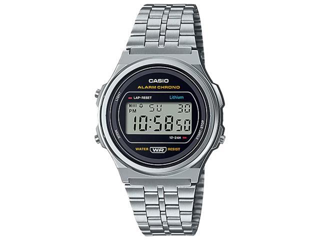 Click here for Casio Mens Vintage Digital Stainless Steel Watch -... prices
