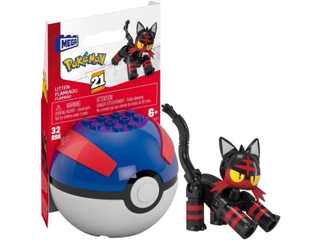 Click here for Pokemon Mattel DDC Mega Construx Poke Ball Litten... prices