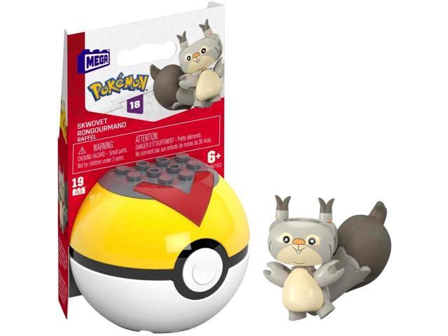 Click here for Pokemon Mattel DDC Mega Construx Poke Ball Skwovet... prices