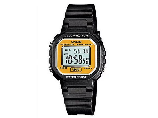 Click here for Casio Womens Black Digital Watch with Gold Dial -... prices