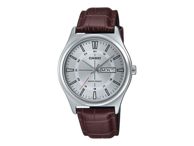 Click here for Casio Mens Silver Dial Day Date Analog Watch with... prices