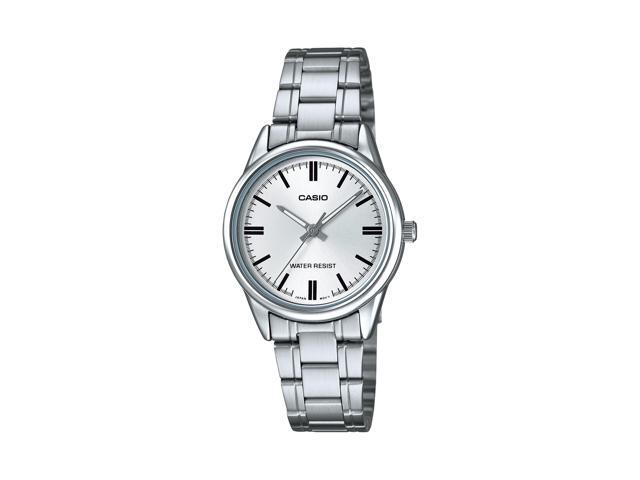 Click here for Casio Womens Silver Dial Analog Watch with Stainle... prices