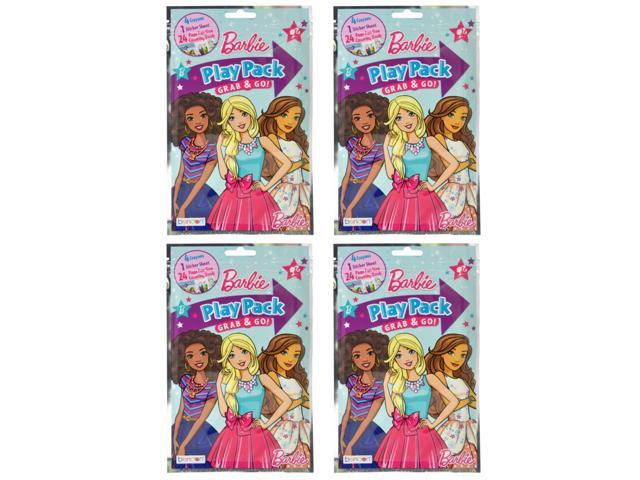 Click here for Set of 4 Barbie Grab and Go Play Pack prices