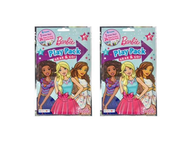 Click here for Set of 2 Barbie Grab and Go Play Pack prices