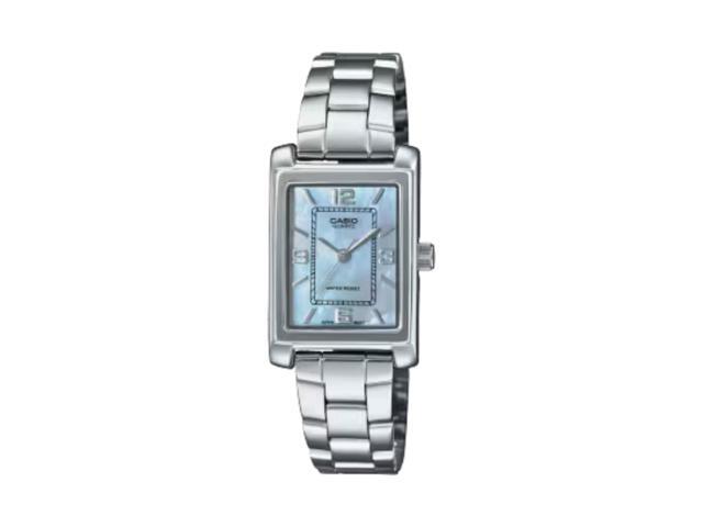 Click here for Casio Womens Stainless Steel Blue Mother of Pearl... prices