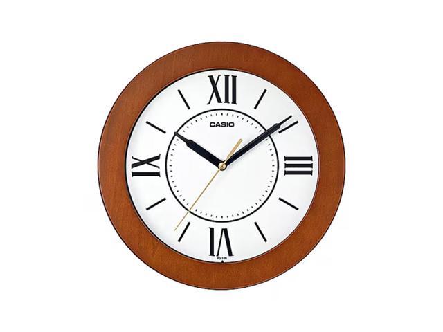 Click here for Casio Analog Wall Clock Brown Dial Quiet Sweep - I... prices