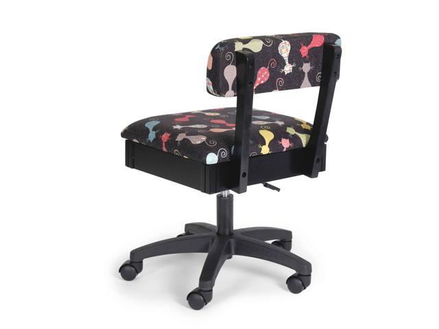 Click here for Arrow Sewing Hydraulic Sewing Chairs: Cats Meow Bl... prices