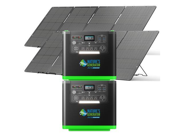 Click here for Natures Generator 3840Wh Solar Generator  LiFePO4... prices