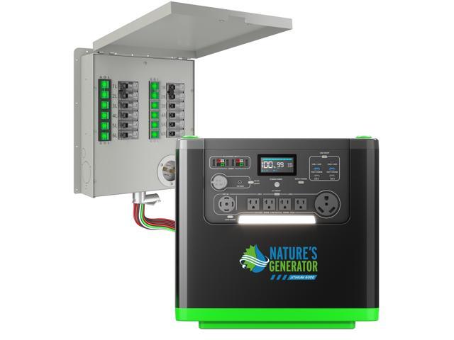 Click here for Natures Generator 3840Wh Solar Generator + 12 Circ... prices