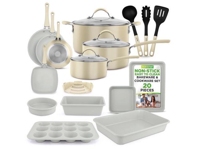 Click here for NutriChef 20pc Nonstick Cookware & Bakeware Set -... prices