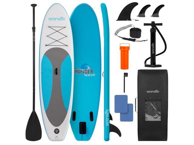 Click here for SereneLife 116 Inflatable SUP - Family Stand Up Pa... prices