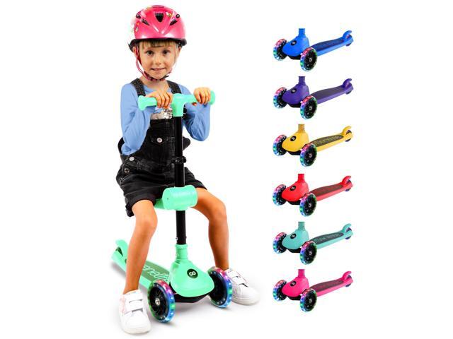 Click here for SereneLife 3-Wheel Foldable Kids Scooter LED Wheel... prices