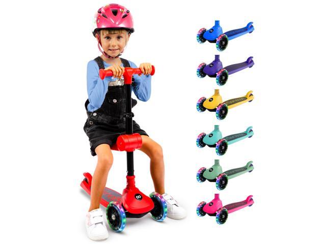 Click here for SereneLife 3-Wheel Foldable Kids Scooter LED Wheel... prices