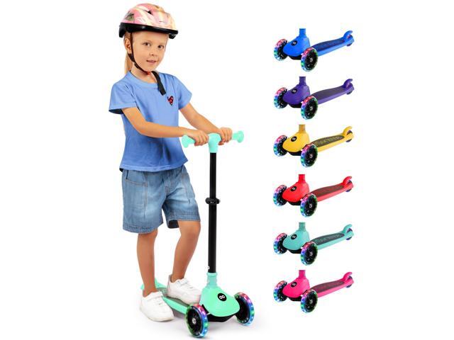 Click here for SereneLife 3-Wheel Foldable Kids Scooter LED Wheel... prices