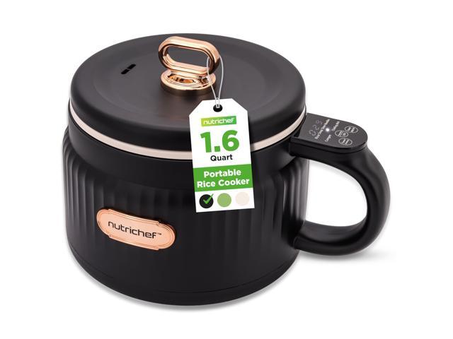 Click here for NutriChef 1.6 QT Portable Electric Rice Cooker & L... prices