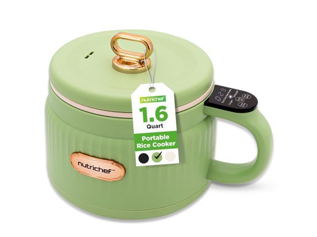 Click here for NutriChef 1.6 QT Portable Electric Rice Cooker & L... prices